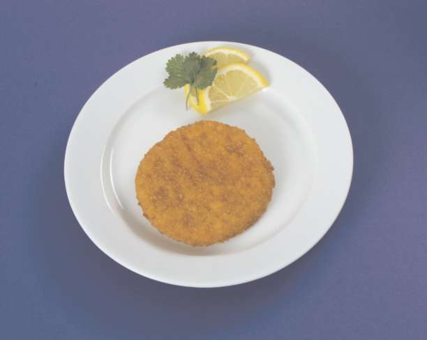1/10 LB Oven Ready Breaded Formed Fish Patties 4 oz. | High Liner Foods ...